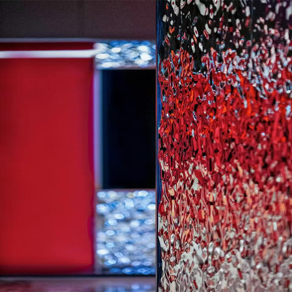 Water Ripple Stainless Steel Cladding - Puci Metal