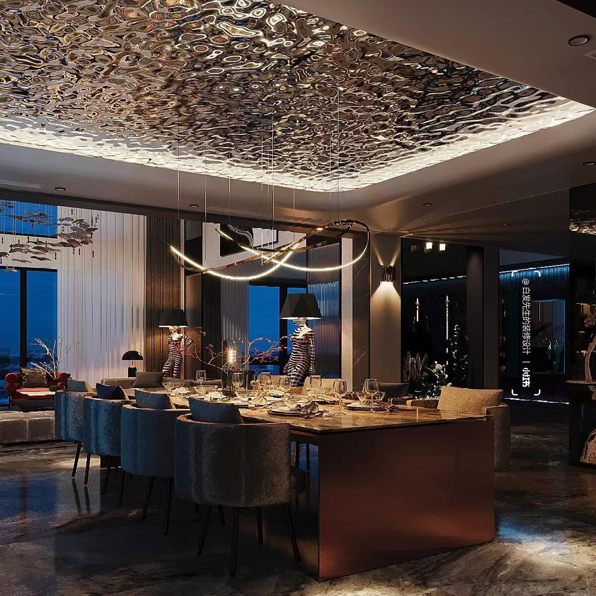 Stainless Steel Ceiling - Puci Metal